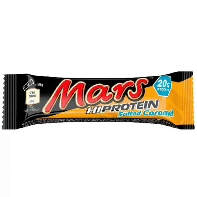 Mars hi protein salted caramel bar 59 gr – Kinsarvik Naturkost