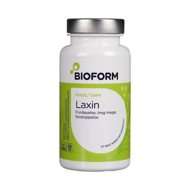 Bioform laxin 60 kap – Kinsarvik Naturkost