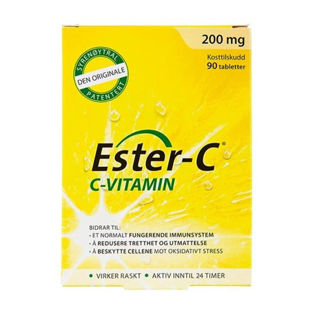 Ester-C vitamin C 90 tab – Kinsarvik Naturkost